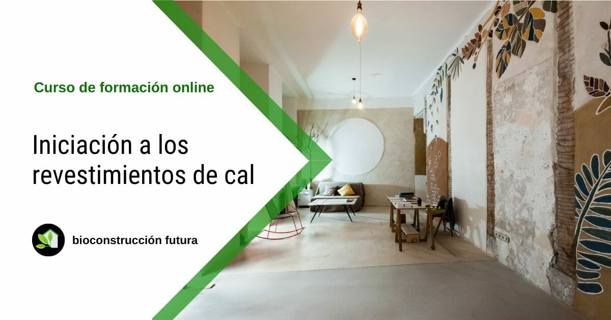 Iniciación revestimientos de cal | Bioconstrucción Futura